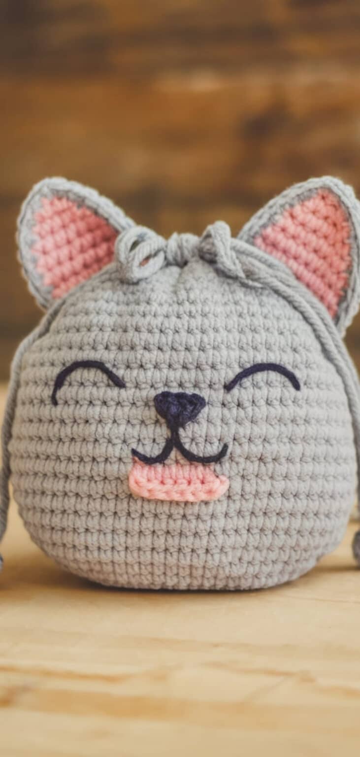 10+ Adorable Cat Crochet Bag Ideas - The Mega Mom