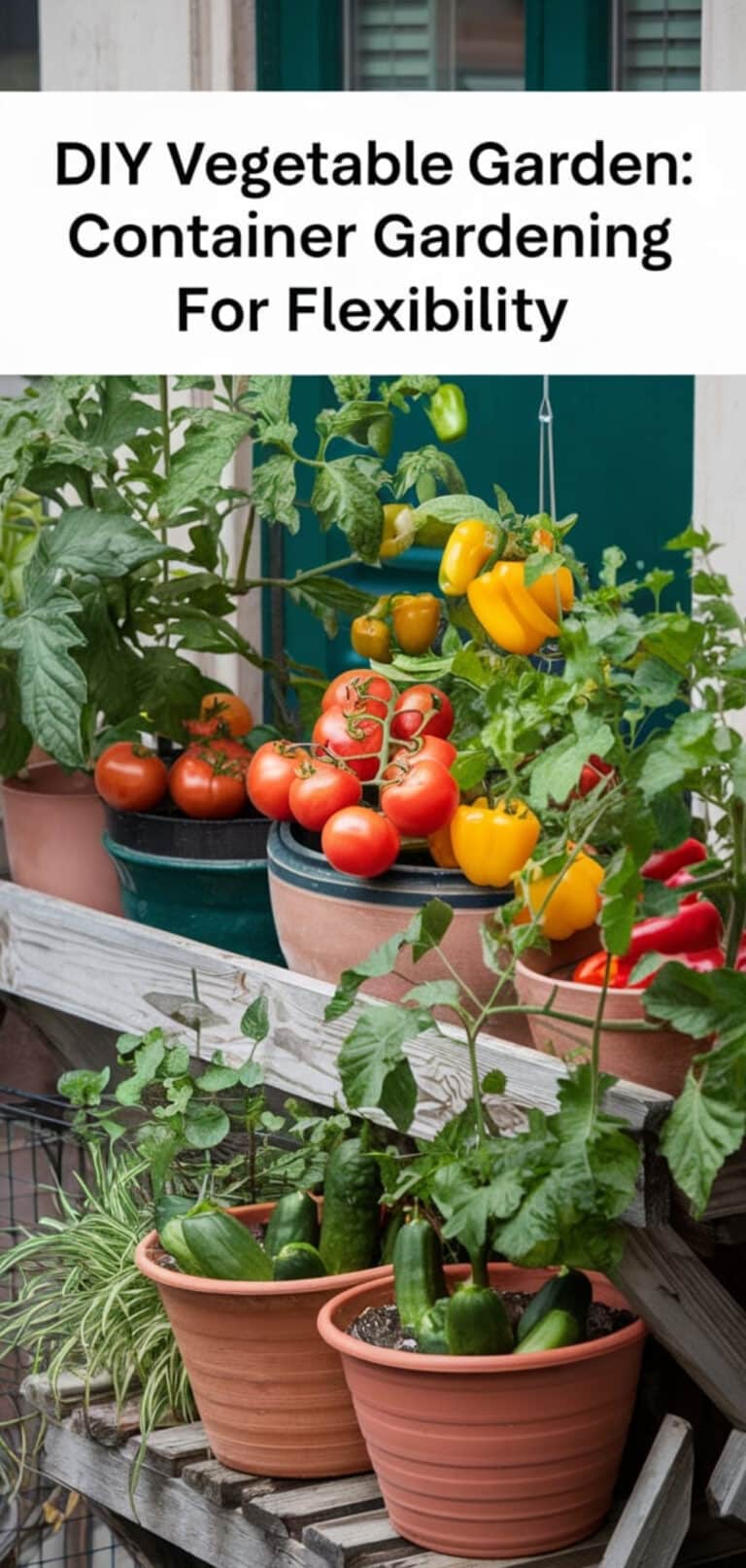 18 Creative DIY Vegetable Garden Ideas - The Mega Mom