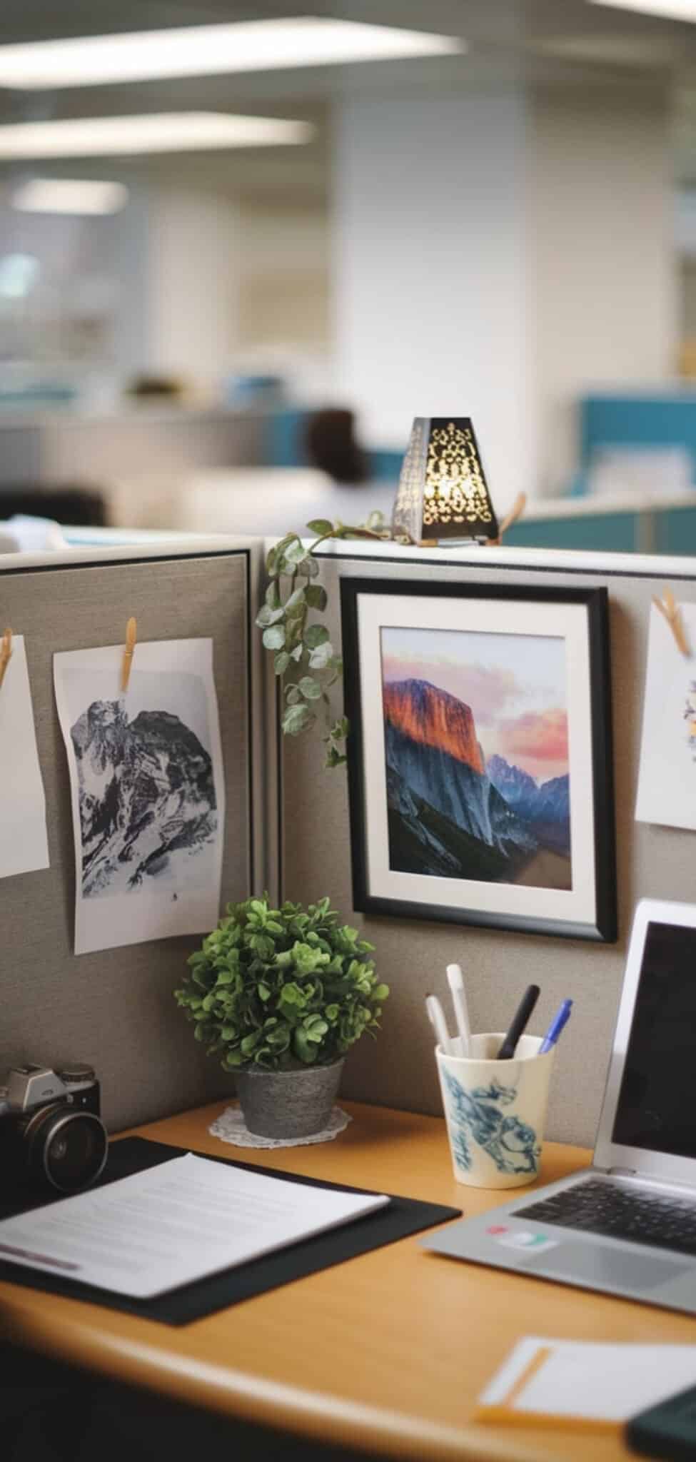 18 Cute Office Cubicle Decor Ideas - The Mega Mom