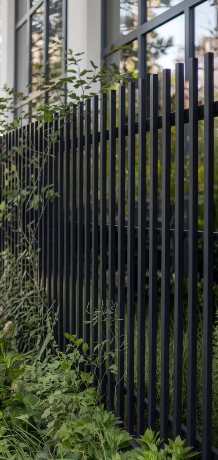 16 Useful Privacy Metal Fence Ideas - The Mega Mom