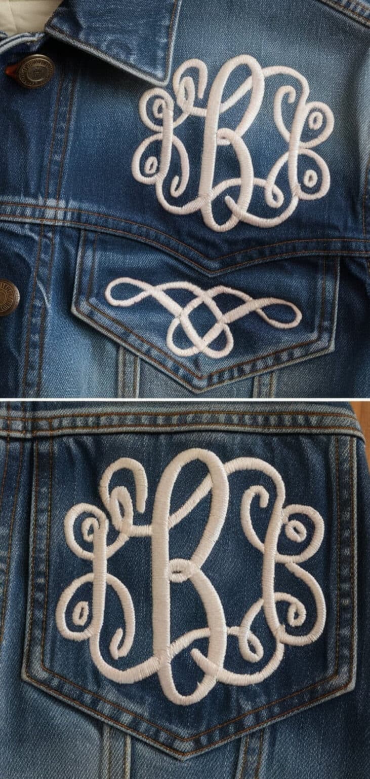 16 Exquisite Jeans Pocket Fashion Embroidery Designs - The Mega Mom