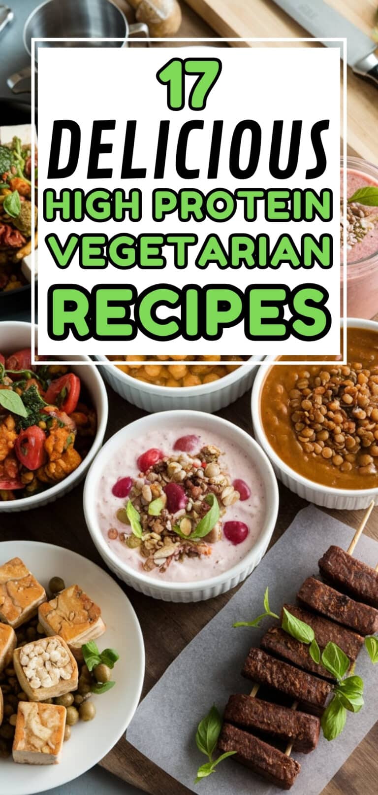 17 Delicious High Protein Vegetarian Recipes - The Mega Mom