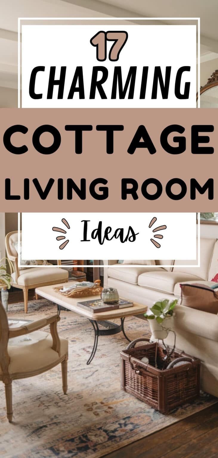 17 Charming Cottage Living Room Decor Ideas - The Mega Mom