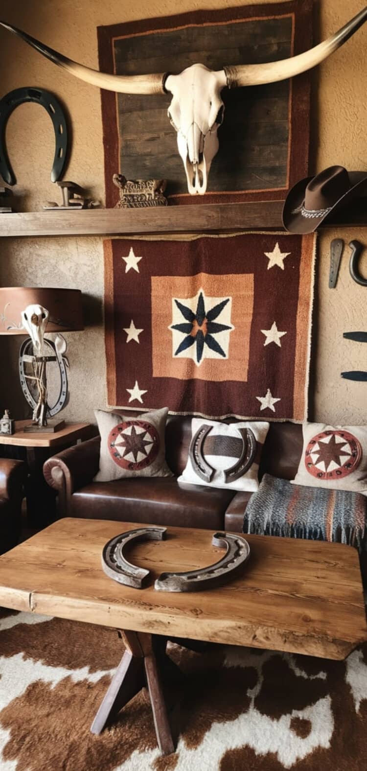 16 Bold & Cozy Cowboy Western Home Decor Ideas - The Mega Mom