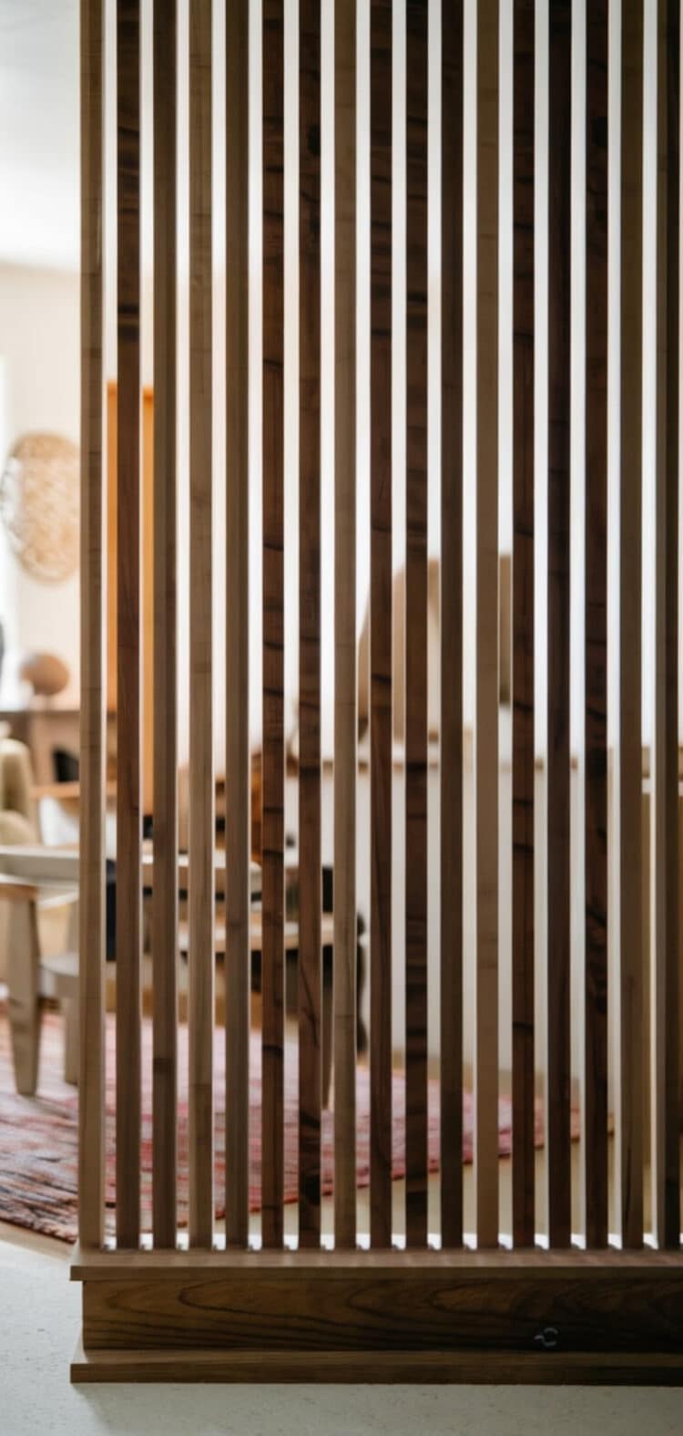 18 Innovative Wood Slats Room Divider Ideas - The Mega Mom