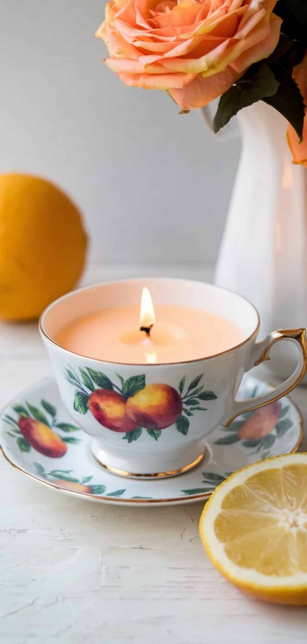 14 Easy DIY Homemade Scented Candle Ideas - The Mega Mom