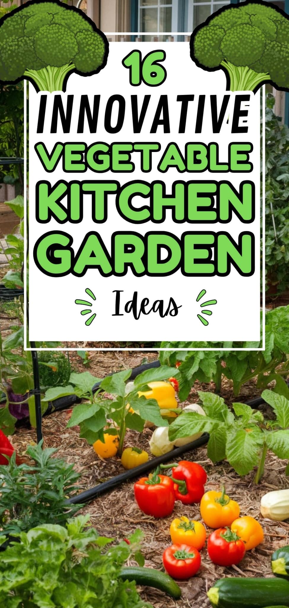 16 Innovative Vegetable Kitchen Garden Ideas - The Mega Mom