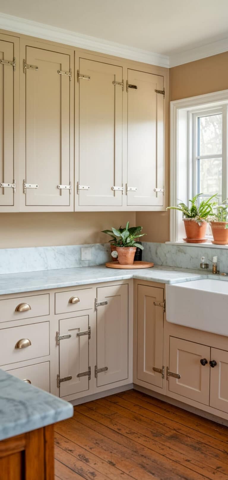 12+ Stunning Small Farmhouse Kitchen Cabinets Ideas - The Mega Mom