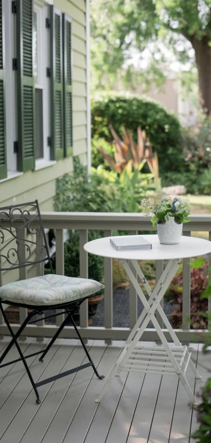 16 Beautiful Small Front Porch Decor Ideas - The Mega Mom
