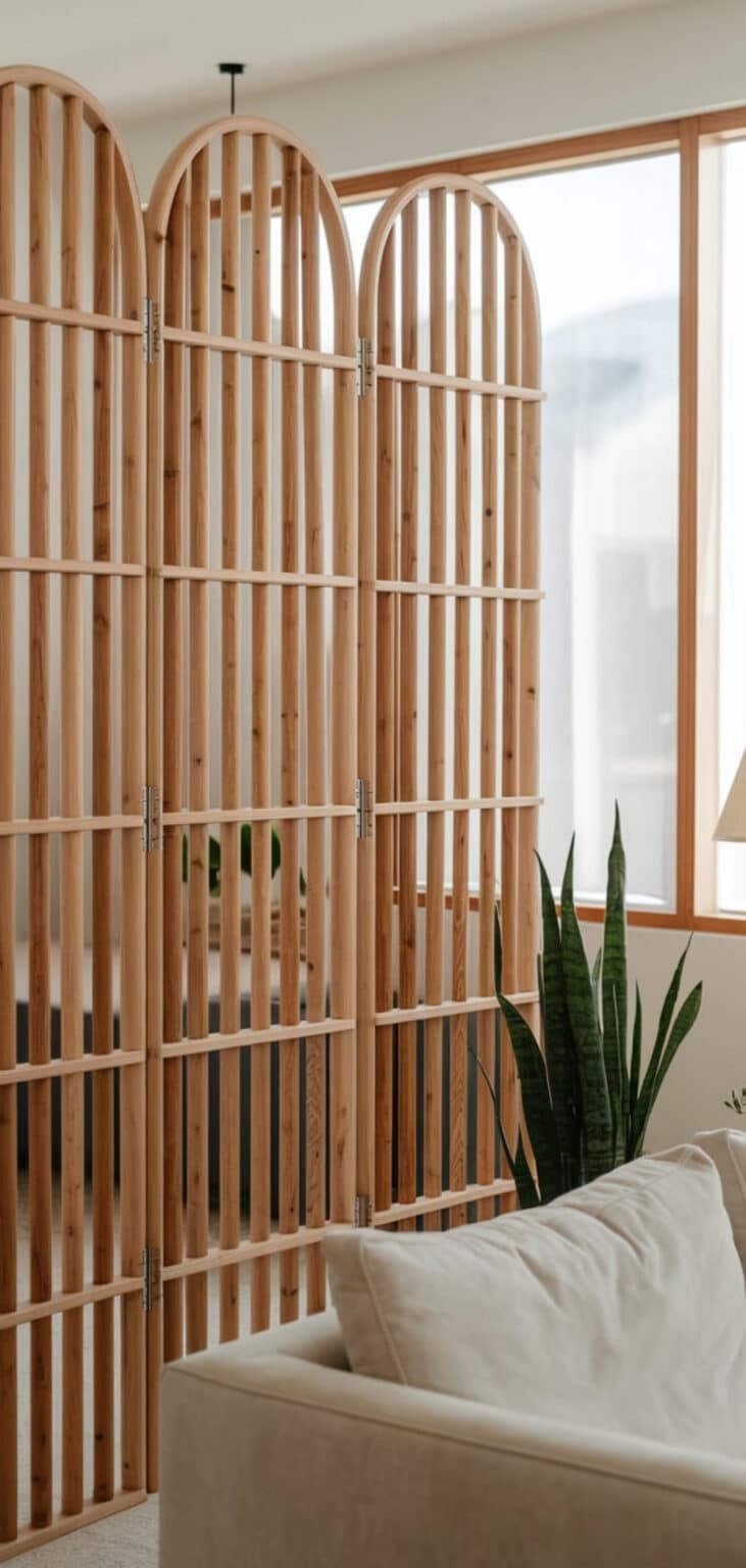 18 Innovative Wood Slats Room Divider Ideas - The Mega Mom