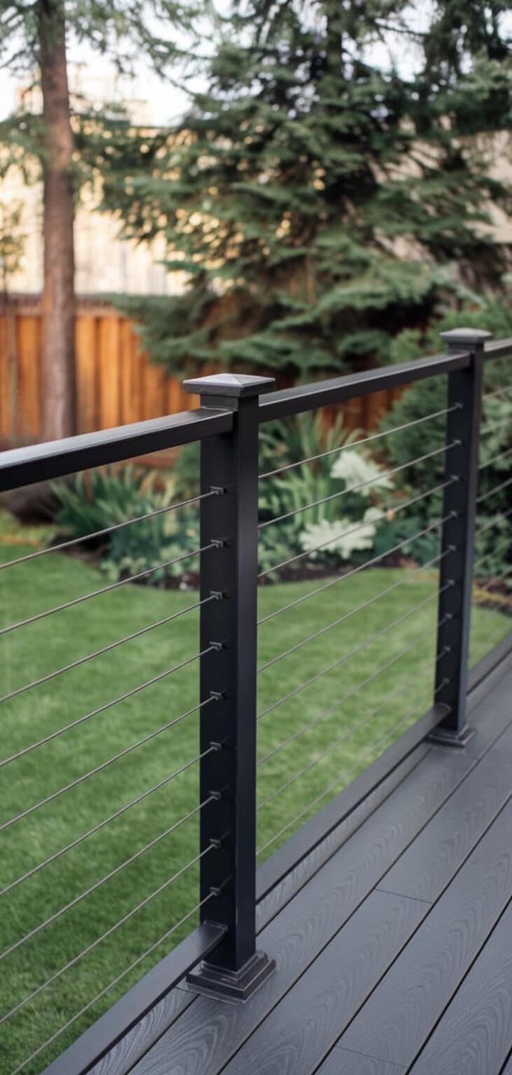 17 Beautiful Fence Deck Railing Ideas - The Mega Mom