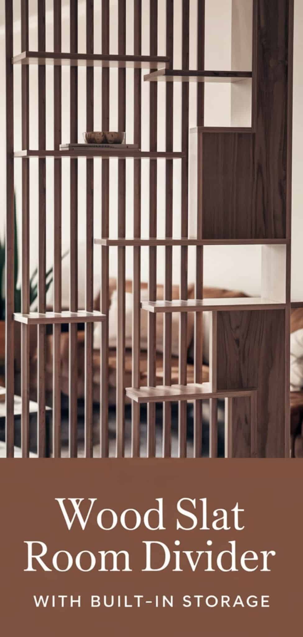 18 Innovative Wood Slats Room Divider Ideas - The Mega Mom
