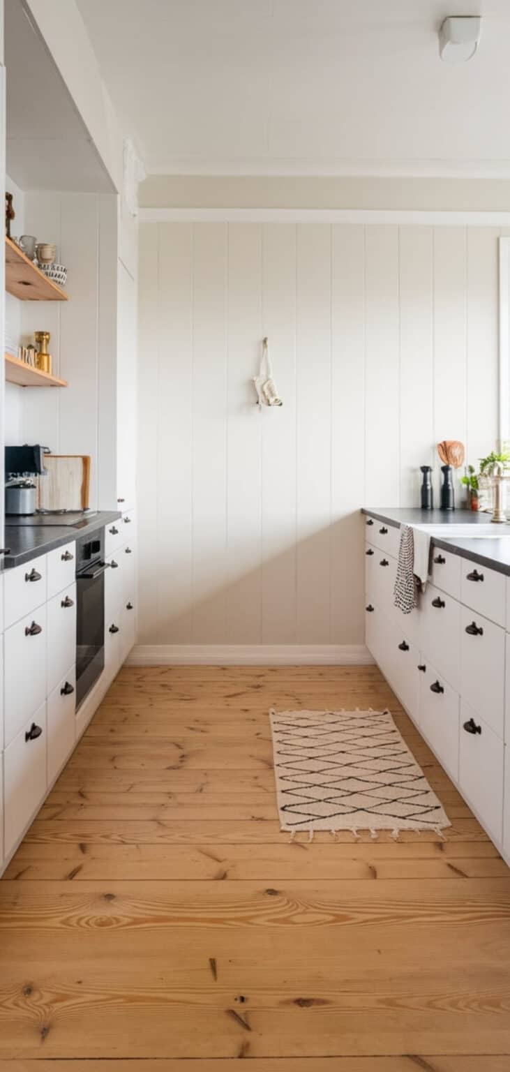 17 Modern Wood Kitchen Flooring Ideas - The Mega Mom