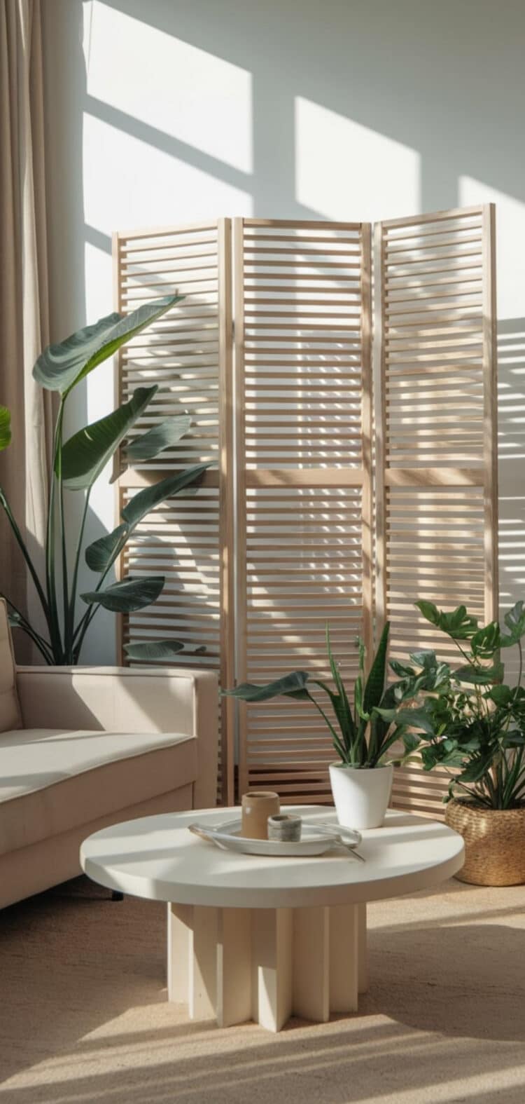18 Innovative Wood Slats Room Divider Ideas - The Mega Mom