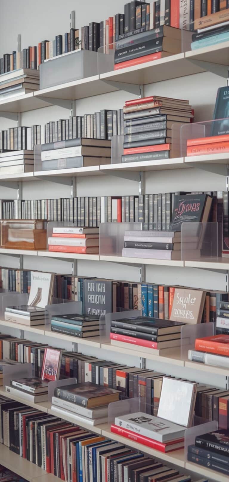 15 Brilliant Bookshelf Styling with Lots of Books - The Mega Mom