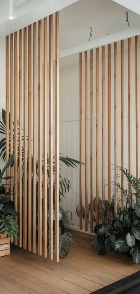 18 Innovative Wood Slats Room Divider Ideas - The Mega Mom