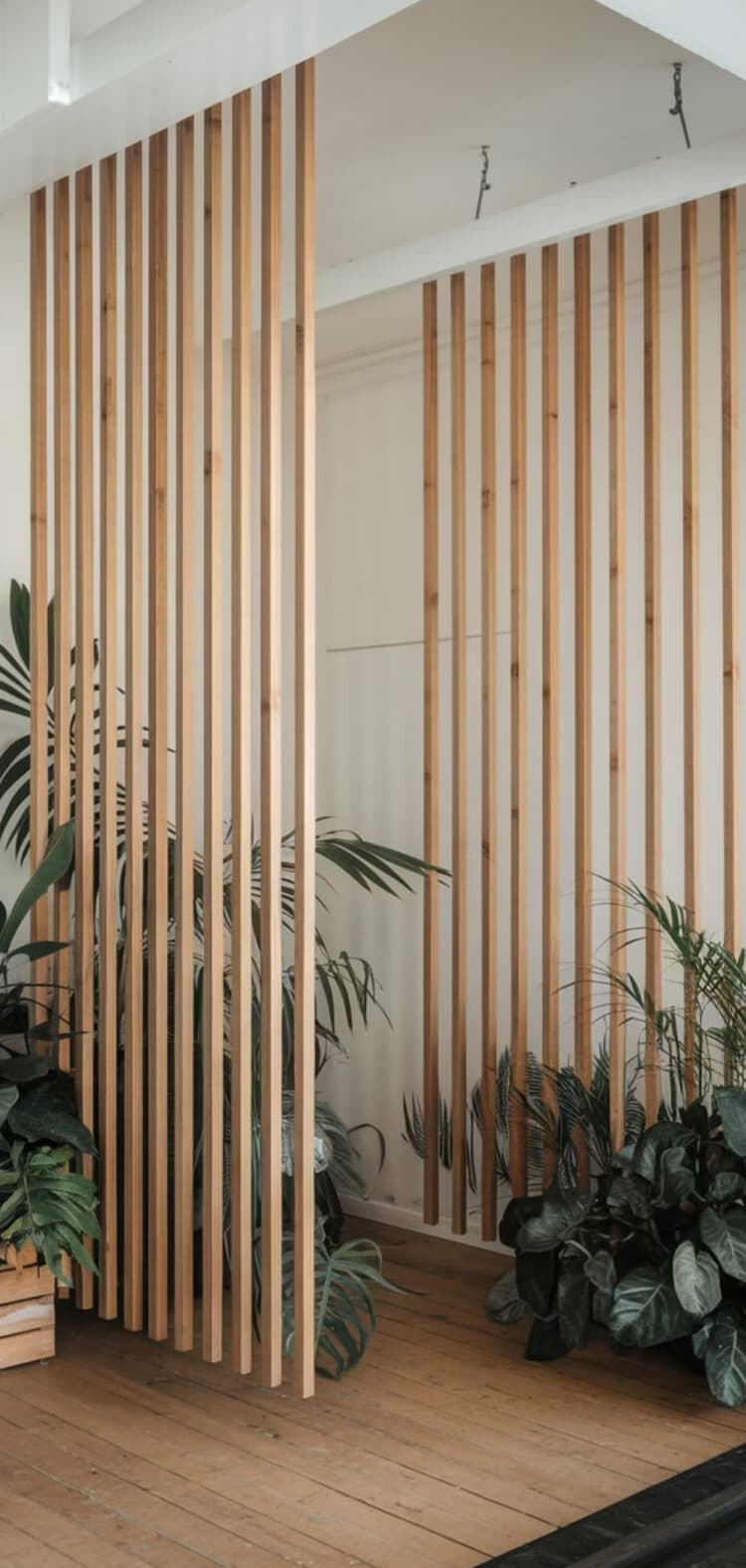 18 Innovative Wood Slats Room Divider Ideas - The Mega Mom