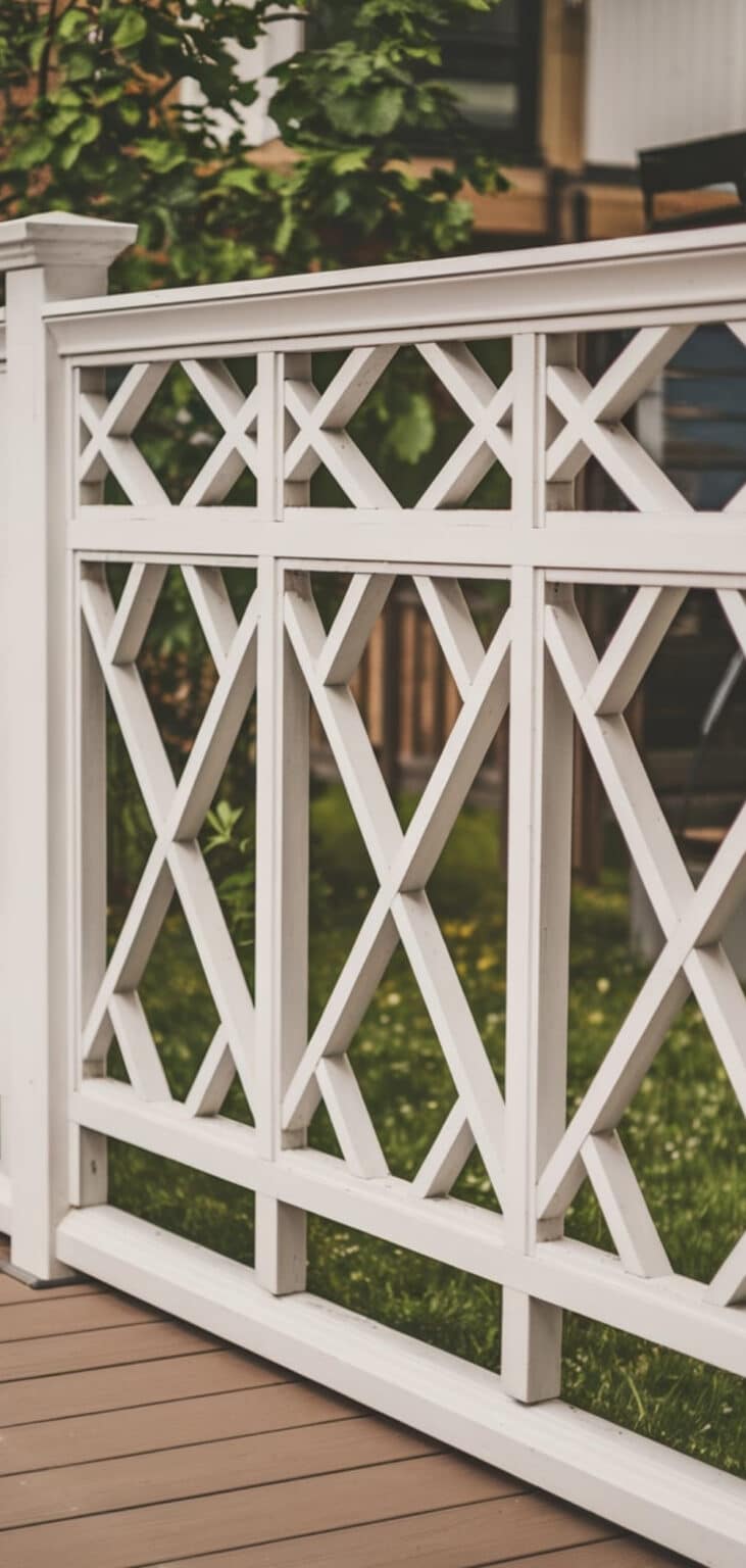 17 Beautiful Fence Deck Railing Ideas - The Mega Mom