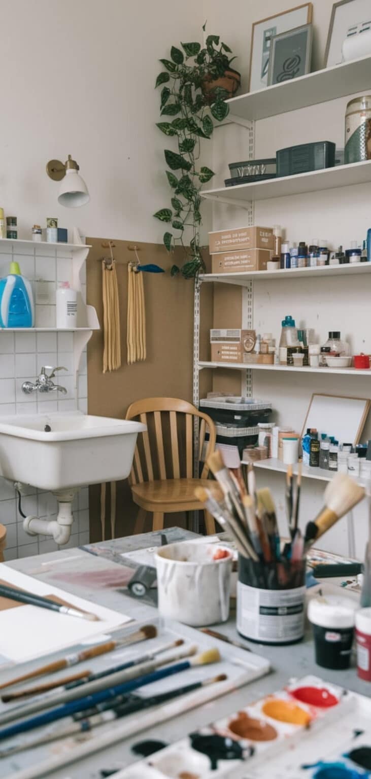17 Creative Art Studio Hobby Room Ideas - The Mega Mom