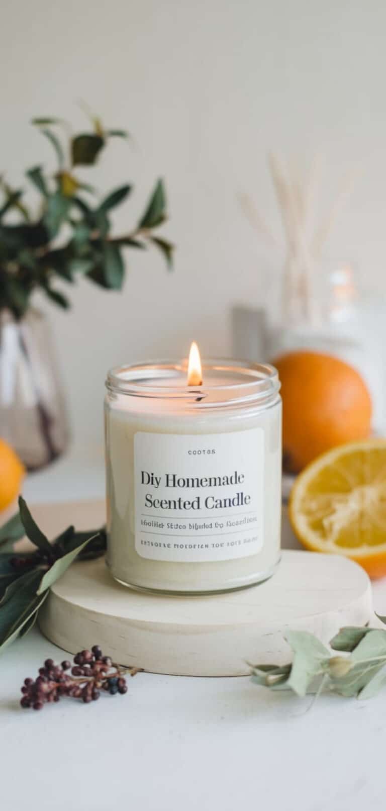 14 Easy DIY Homemade Scented Candle Ideas - The Mega Mom