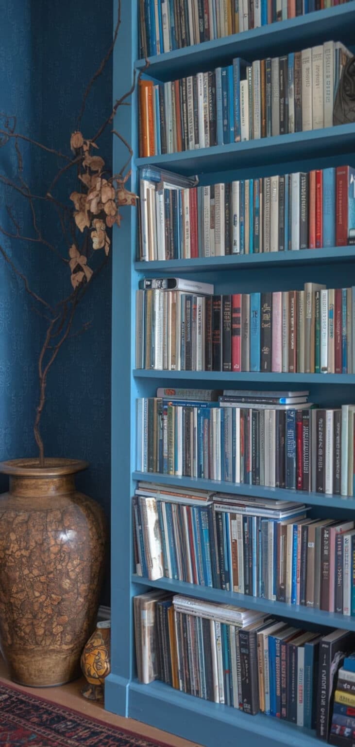 15 Brilliant Bookshelf Styling with Lots of Books - The Mega Mom