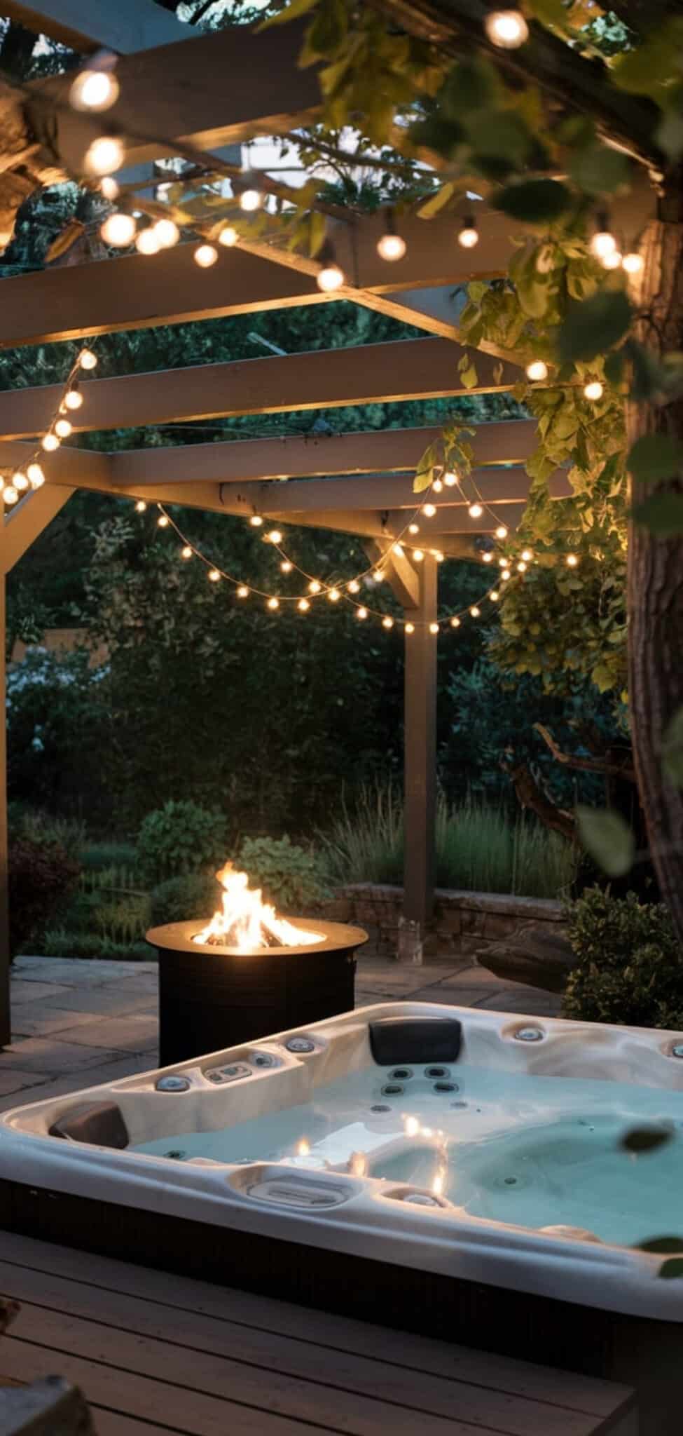 17 Stunning Patio Outdoor Lighting Ideas Using String Lights - The Mega Mom