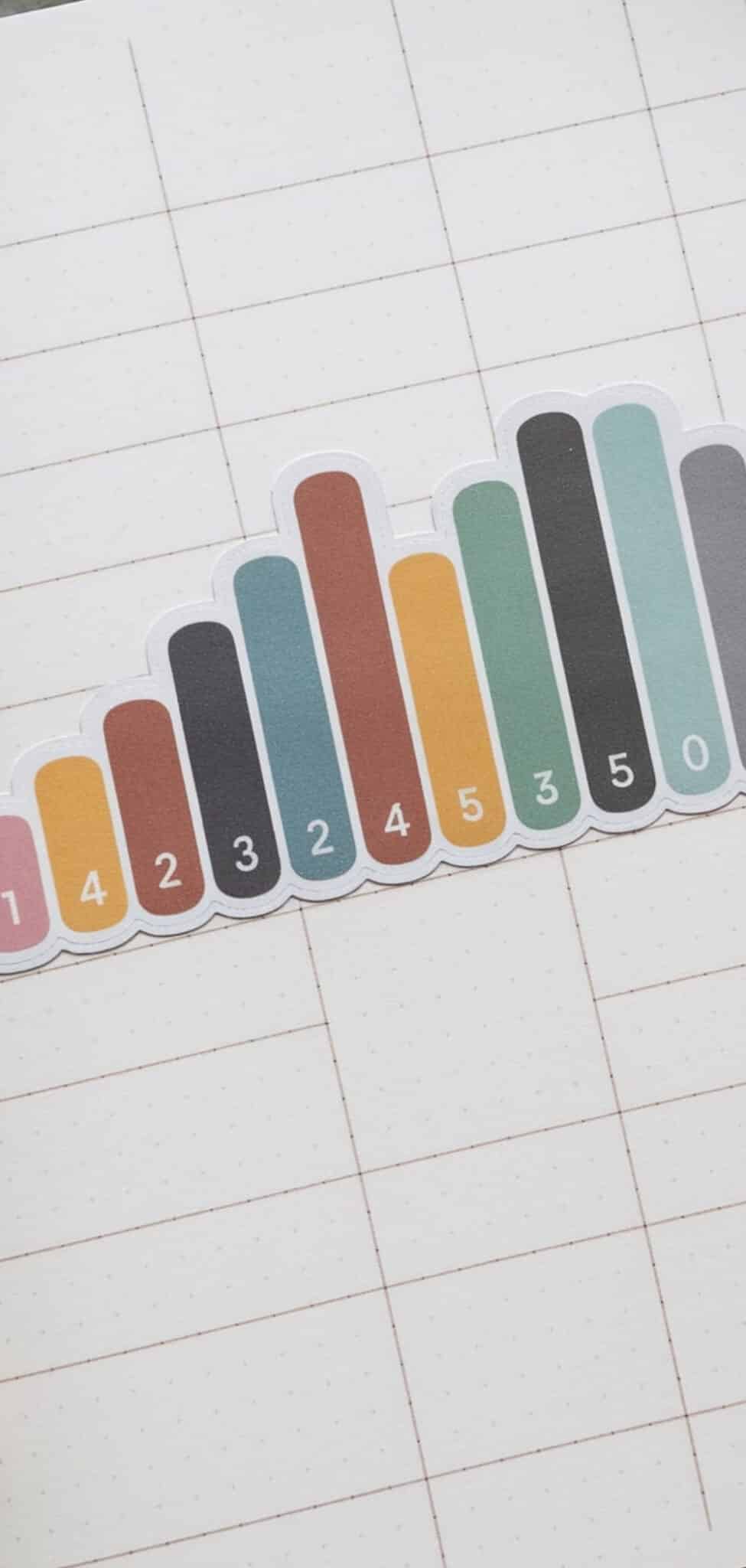 15 Creative Mood Tracker Bullet Journal Stickers - The Mega Mom