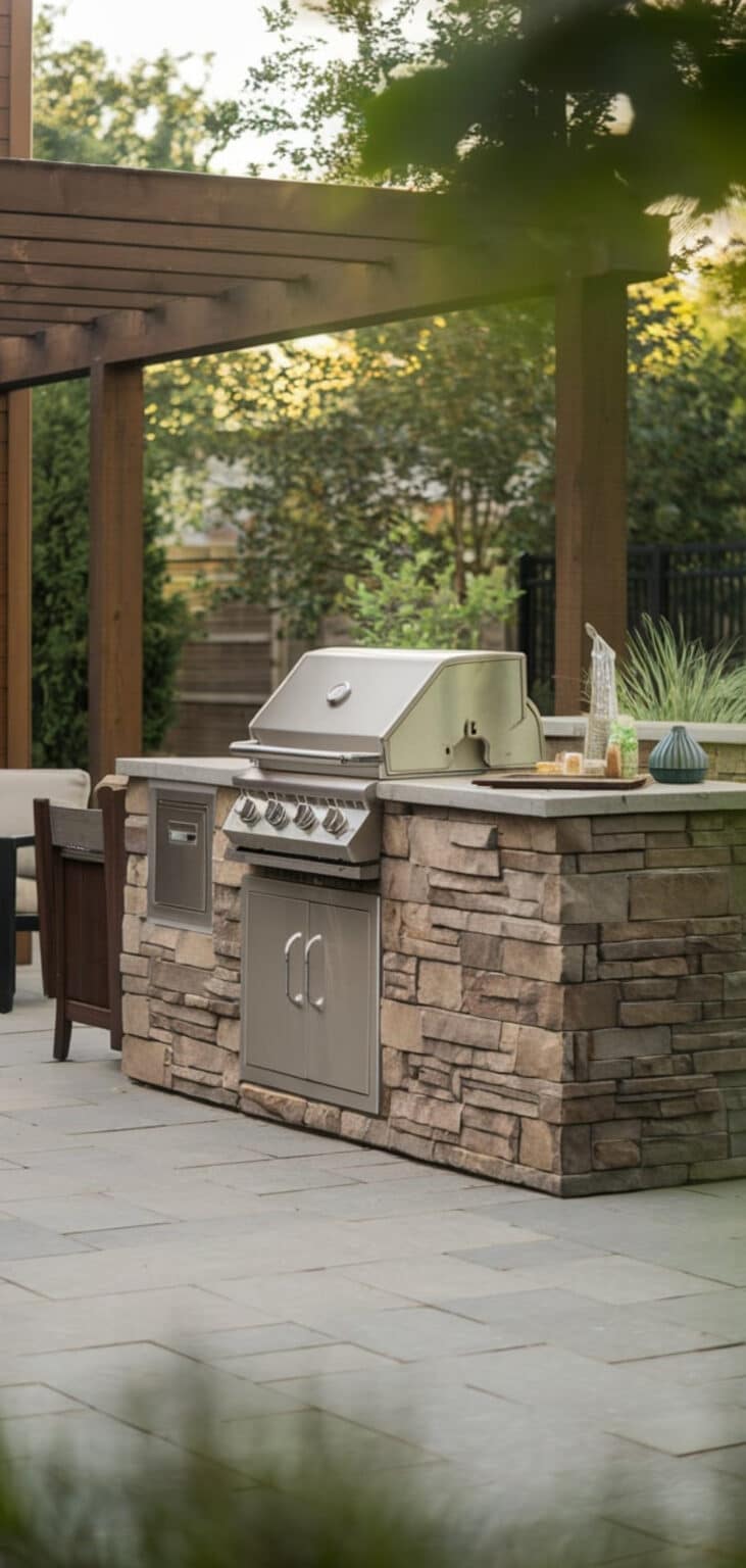 16 Creative Backyard BBQ Outdoor Grill Station Ideas - The Mega Mom