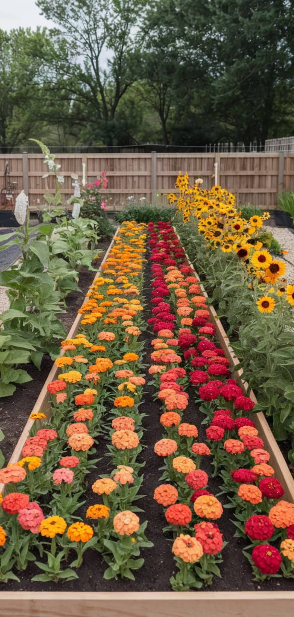 15 Expert Raised Bed Cut Flower Garden Layout Ideas - The Mega Mom