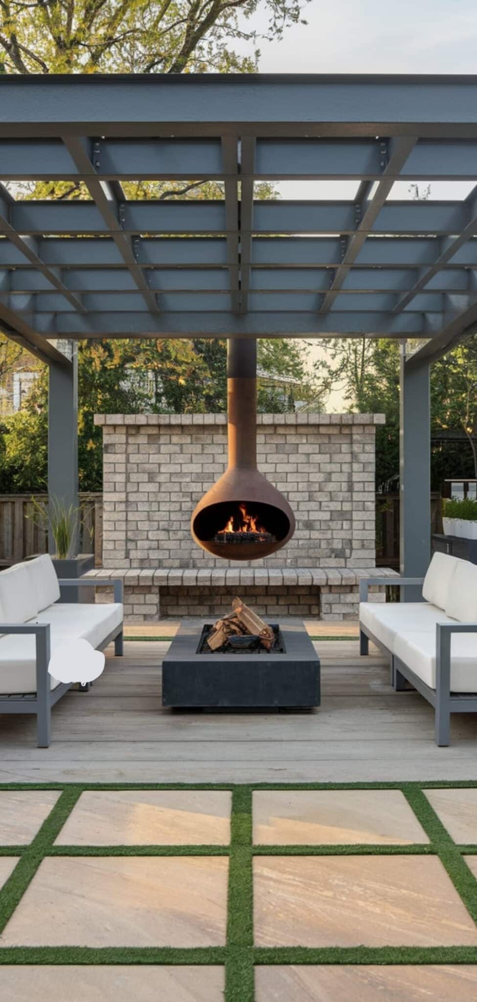 18 Stunning Outdoor Pavilion with Fireplace Ideas - The Mega Mom