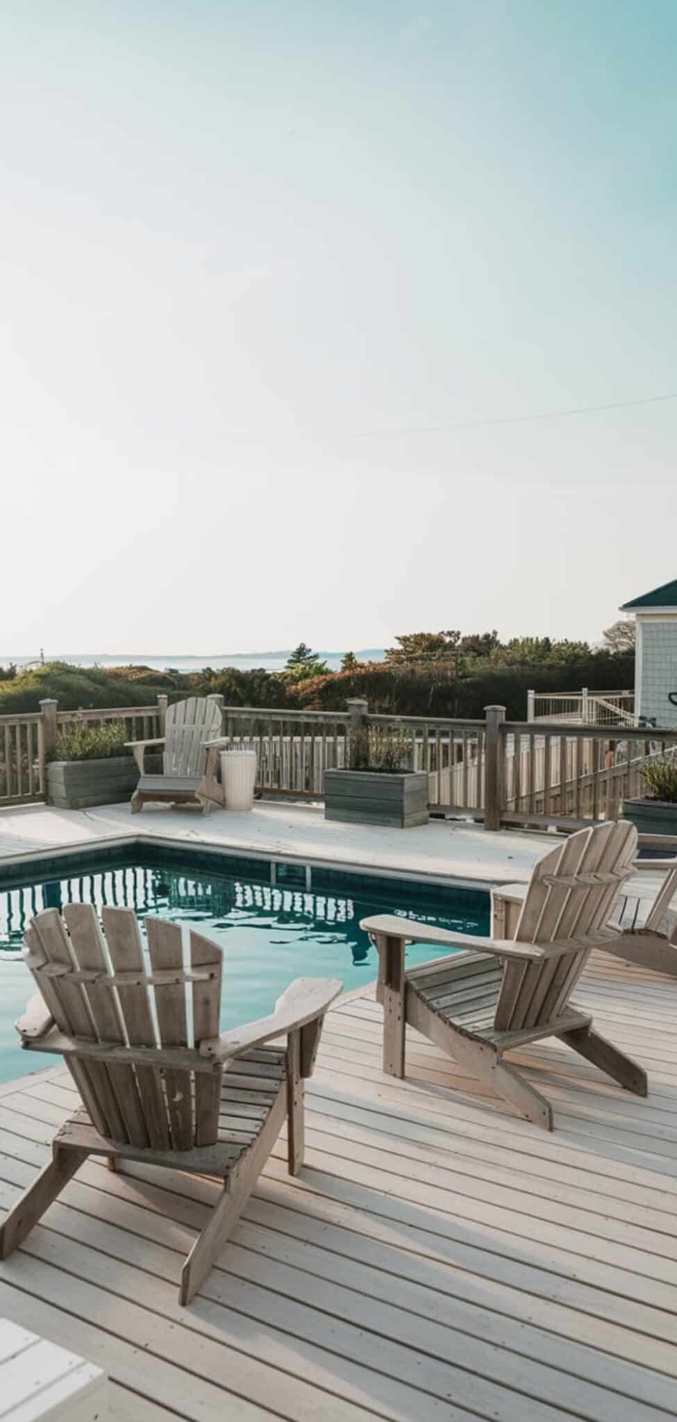 16 Stunning Coastal Large Pool Deck Decorating Ideas - The Mega Mom