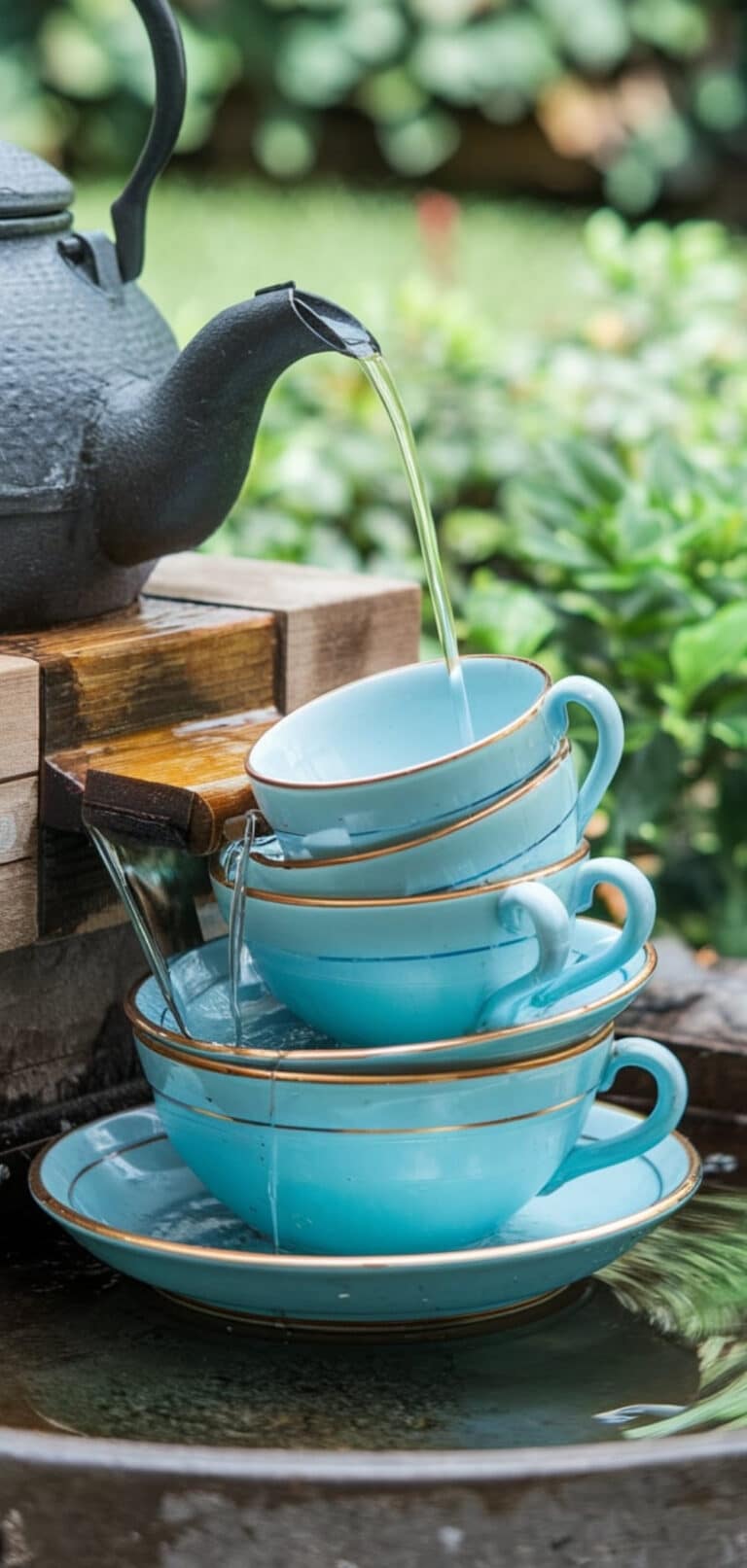 13 Beautiful DIY Waterfall Fountain Ideas - The Mega Mom