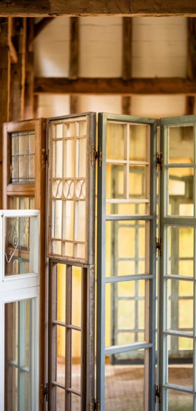 13 Beautiful Farmhouse Old Windows Projects - The Mega Mom