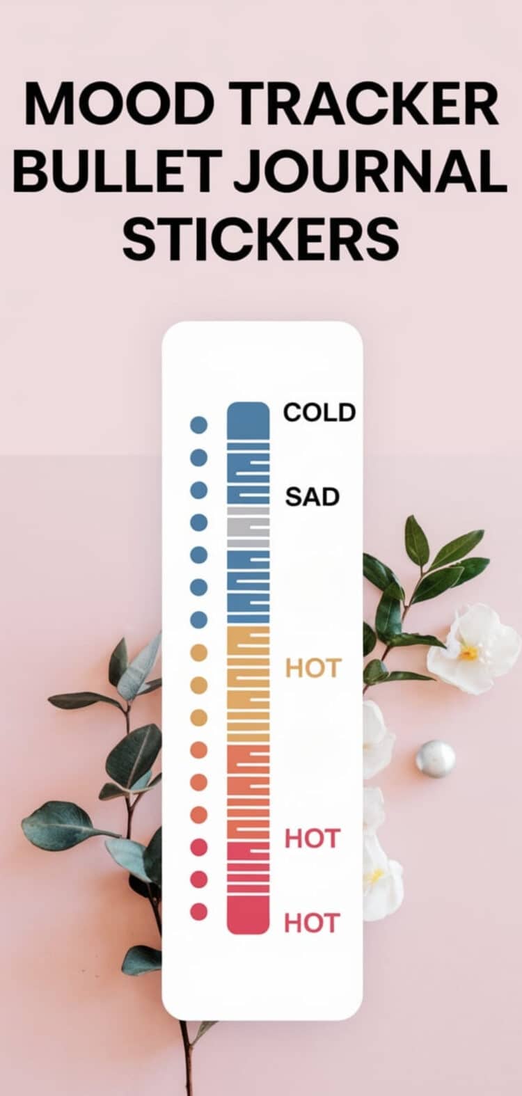 15 Creative Mood Tracker Bullet Journal Stickers - The Mega Mom