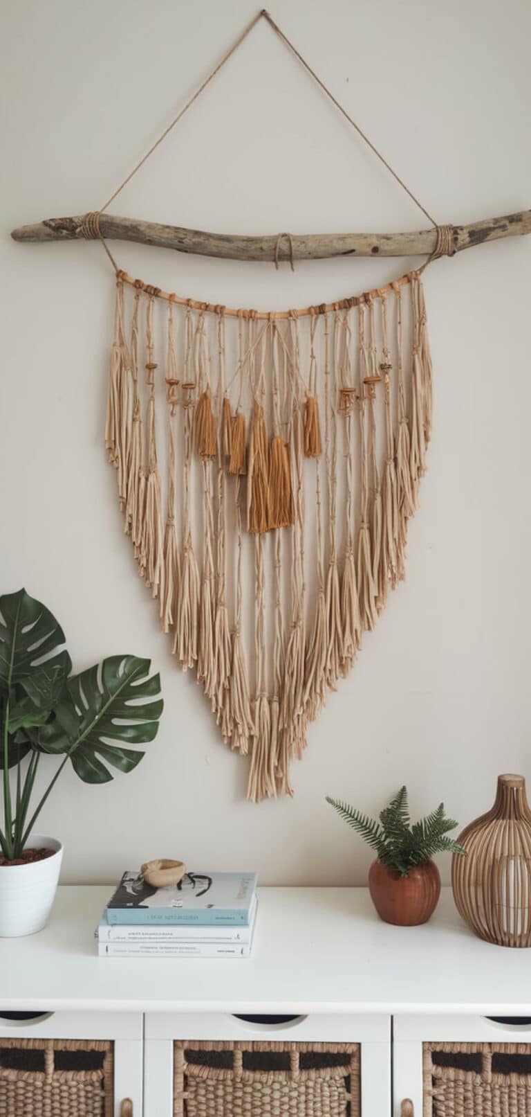 17 Natural Boho DIY Wall Decor Ideas - The Mega Mom