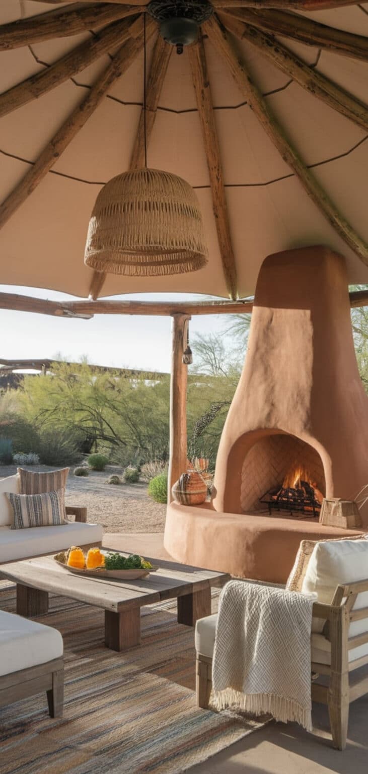 18 Stunning Outdoor Pavilion with Fireplace Ideas - The Mega Mom