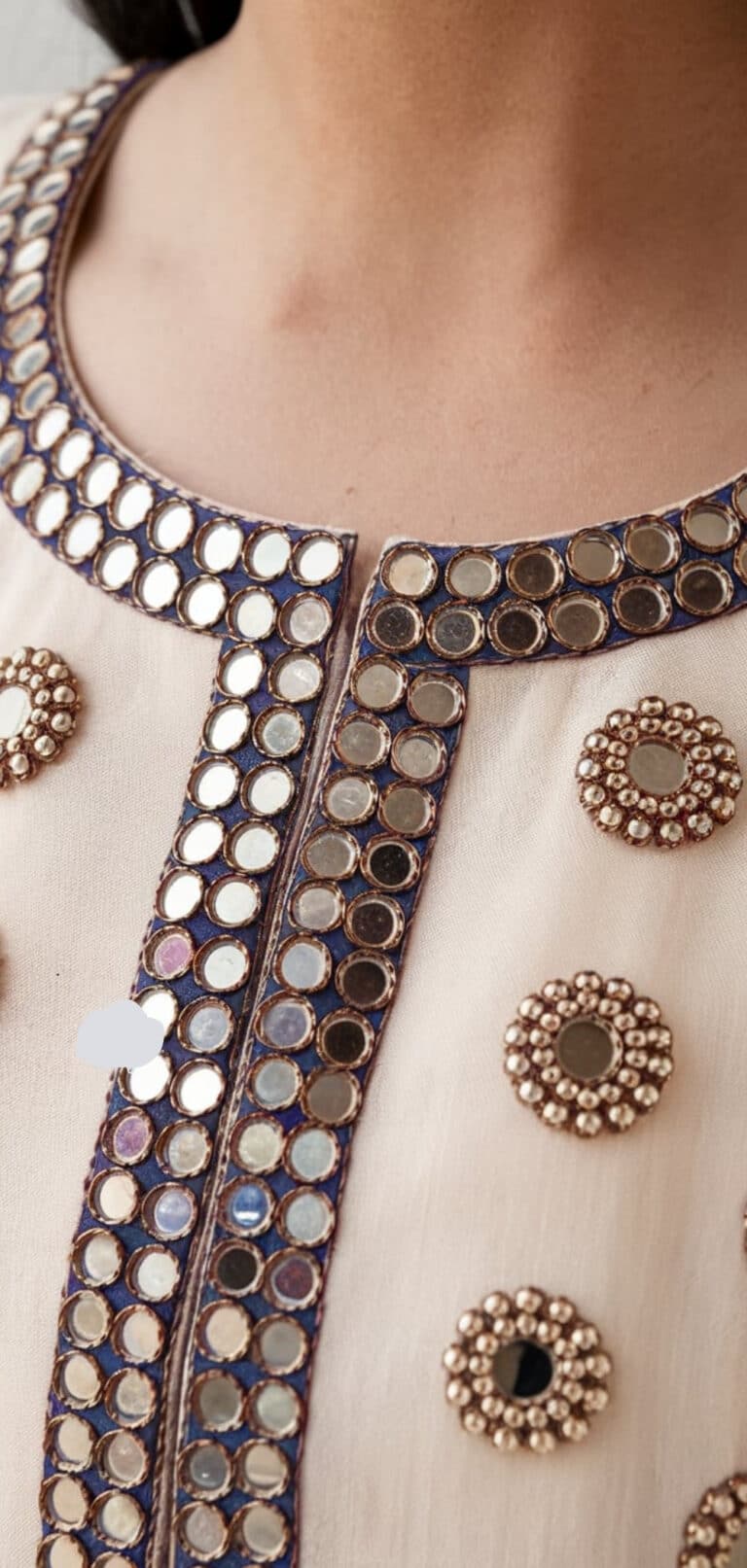 15 Beautiful Round Neck Embroidery Designs Ideas - The Mega Mom