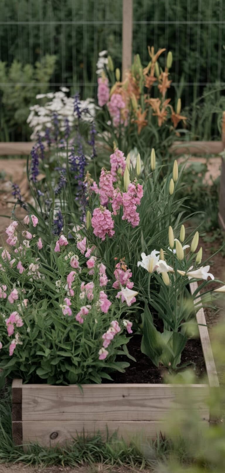 15 Expert Raised Bed Cut Flower Garden Layout Ideas - The Mega Mom