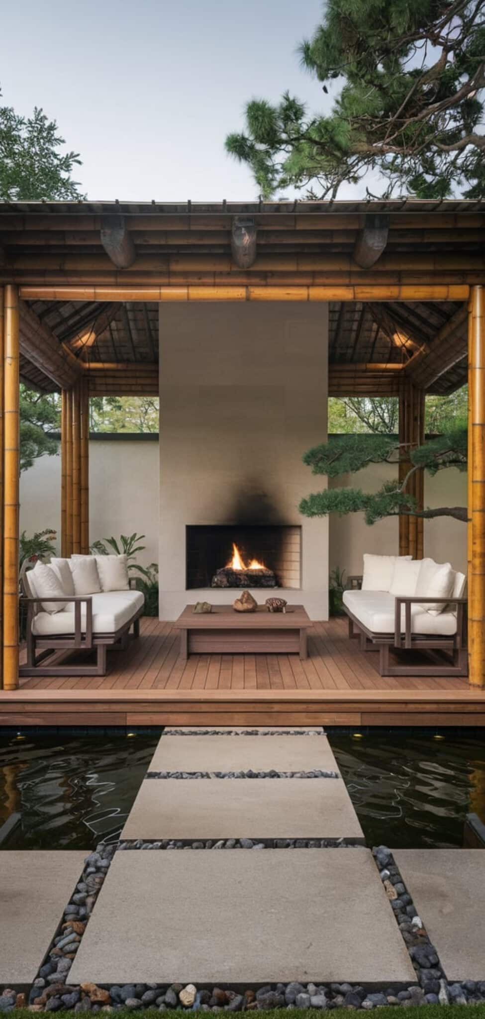 18 Stunning Outdoor Pavilion with Fireplace Ideas - The Mega Mom