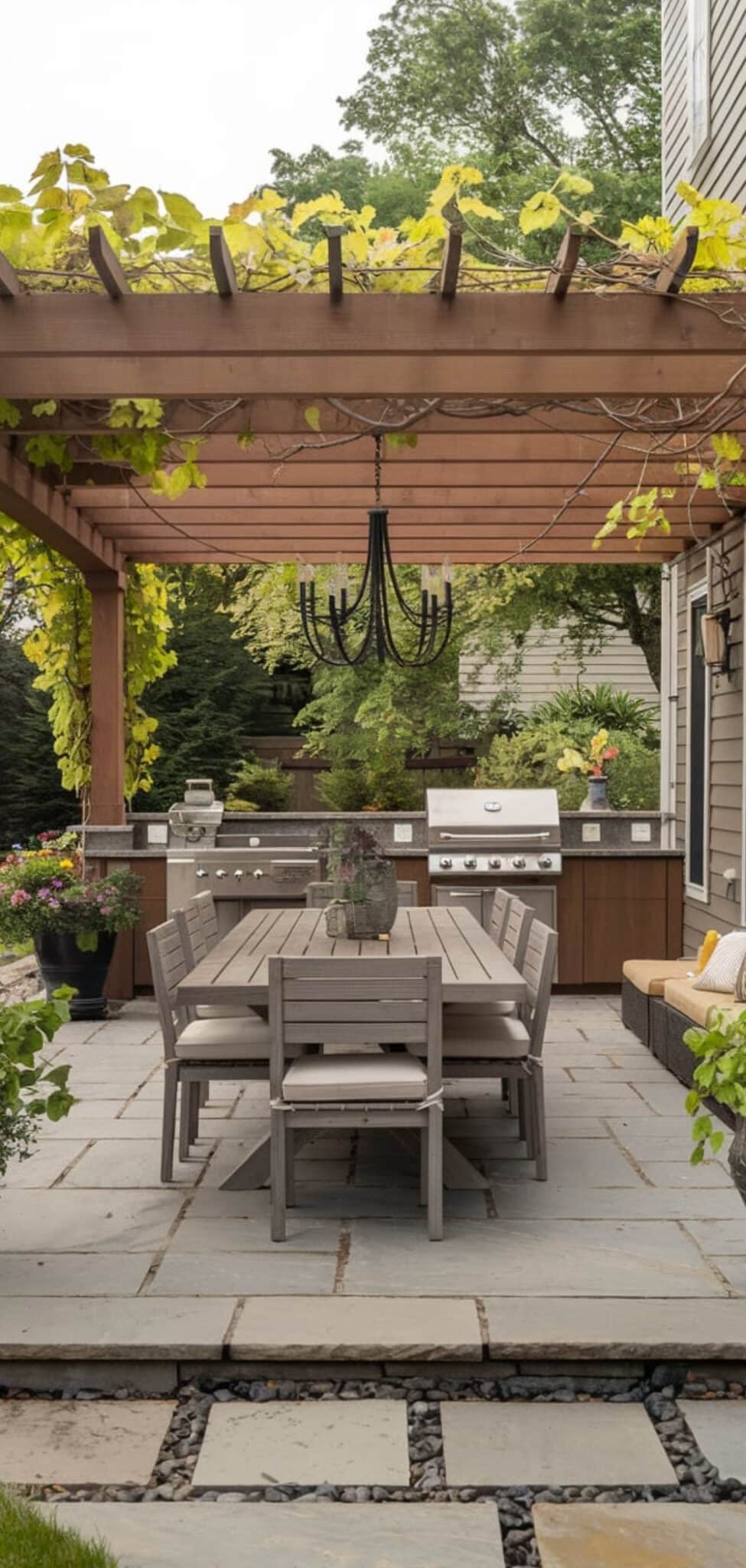 16 Clean and Simple Backyard Patio Design Layouts - The Mega Mom