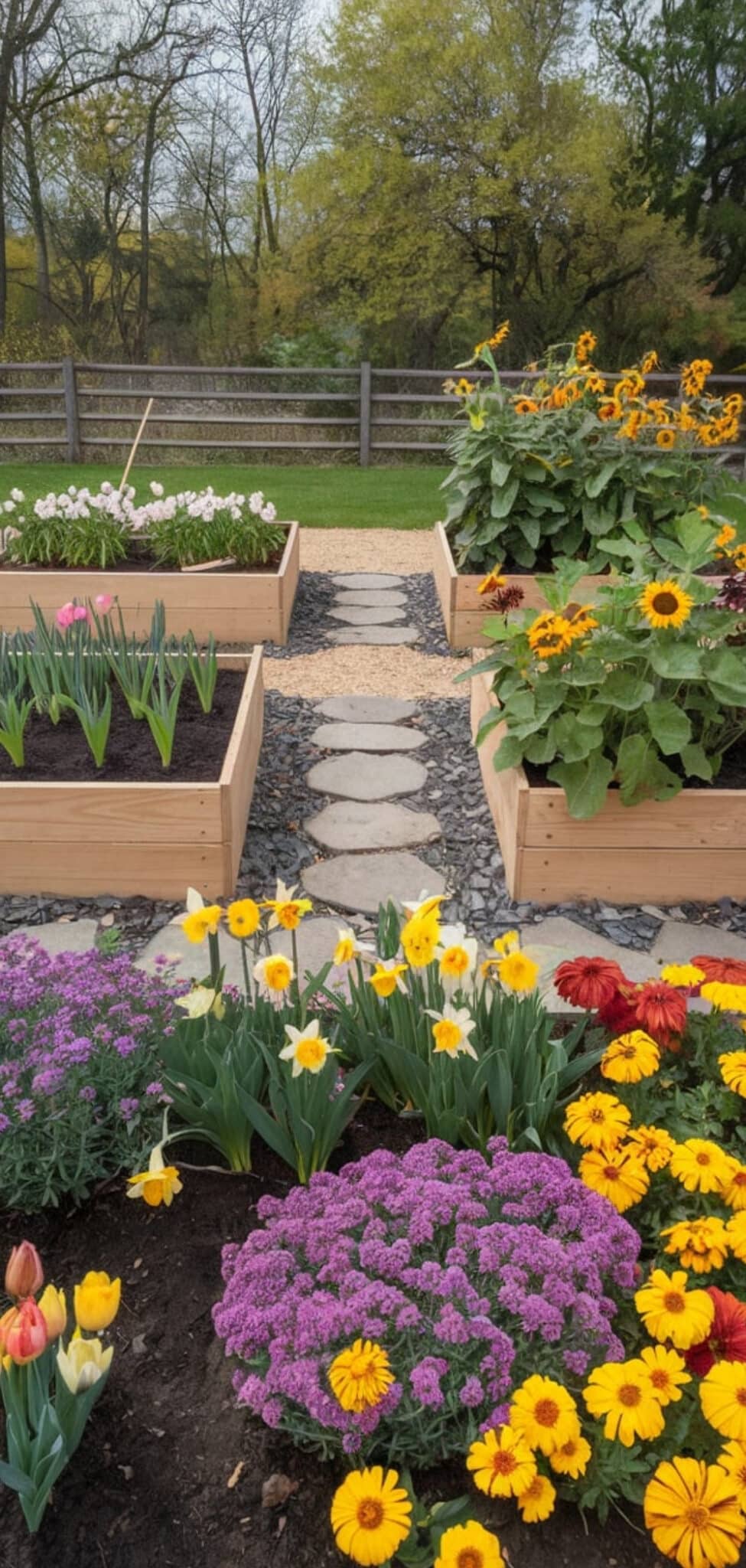 15 Expert Raised Bed Cut Flower Garden Layout Ideas - The Mega Mom