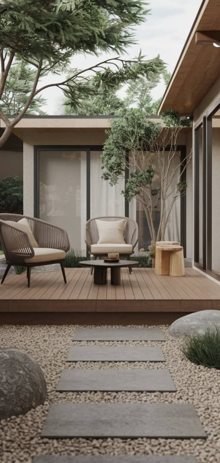 16 Clean and Simple Backyard Patio Design Layouts - The Mega Mom