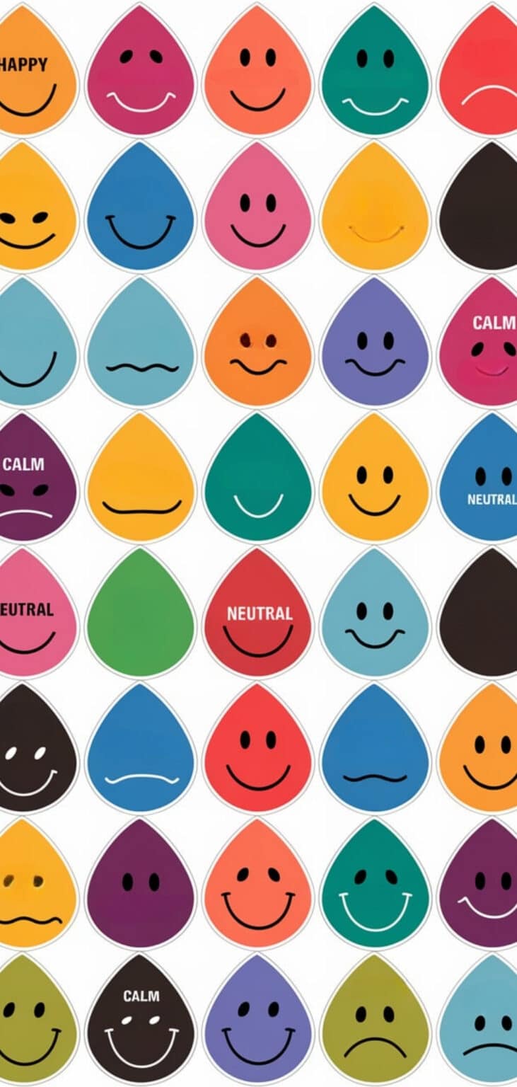 15 Creative Mood Tracker Bullet Journal Stickers - The Mega Mom