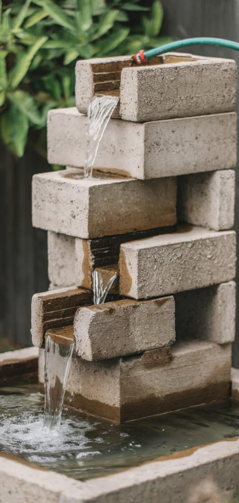 13 Beautiful DIY Waterfall Fountain Ideas - The Mega Mom