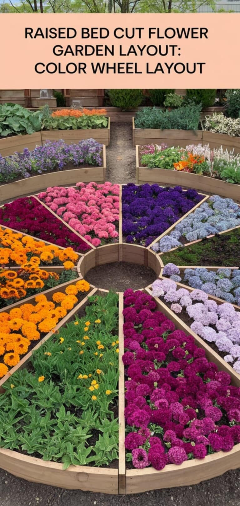 15 Expert Raised Bed Cut Flower Garden Layout Ideas - The Mega Mom