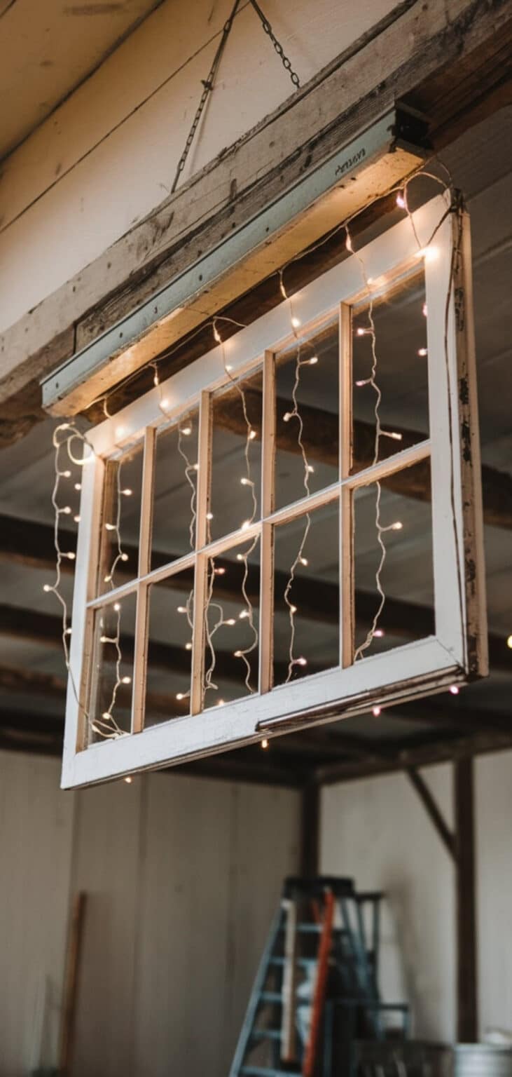 13 Beautiful Farmhouse Old Windows Projects - The Mega Mom
