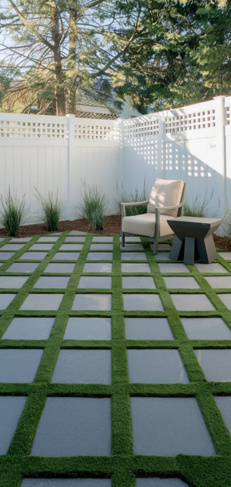 16 Clean and Simple Backyard Patio Design Layouts - The Mega Mom