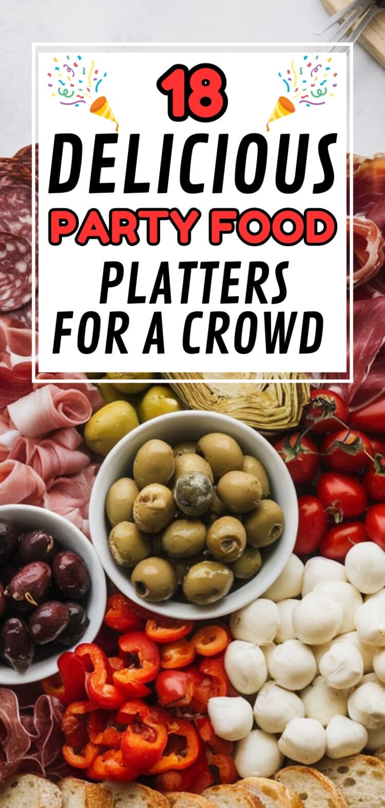 18 Delicious Party Food Platters For A Crowd - The Mega Mom