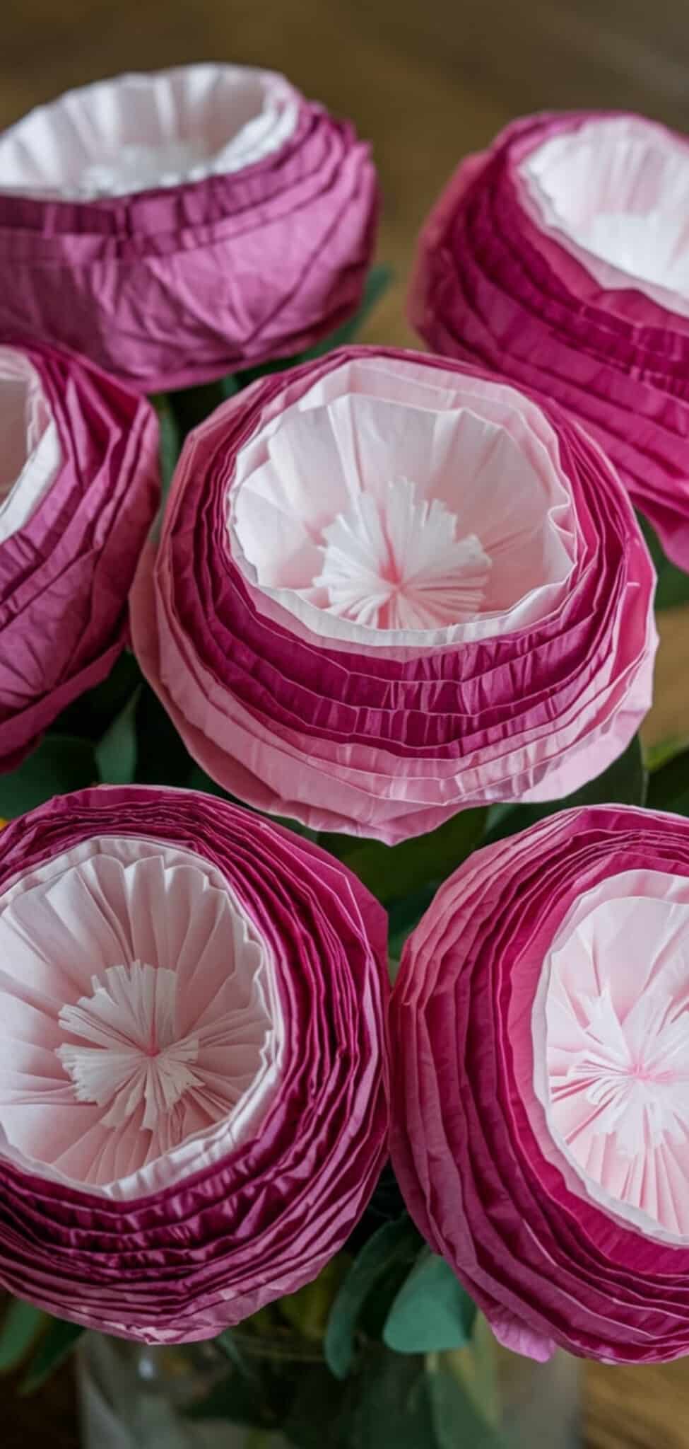 13 Beautiful Handmade Flower Paper Crafts Aesthetic Ideas - The Mega Mom