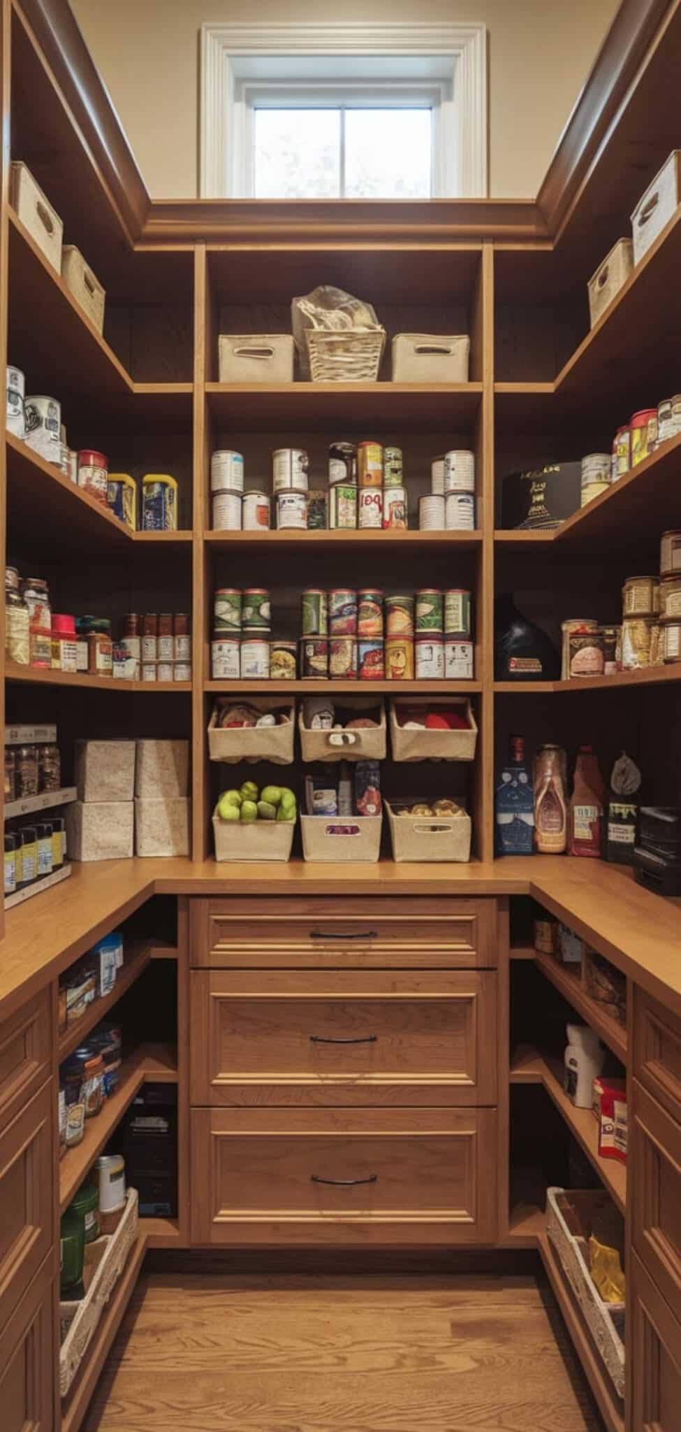 16 Smart Walk In Pantry Shelving Ideas - The Mega Mom
